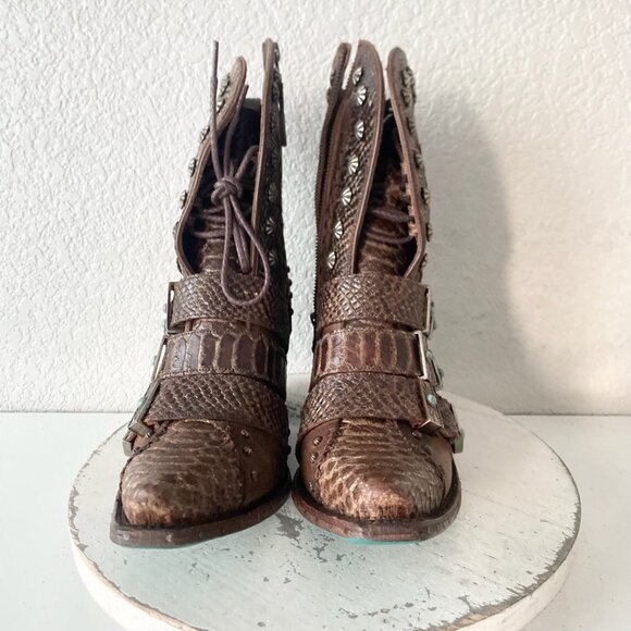 Lane boots | Shoes | Lane Showdown Womens Cowboy Boots 95 Brown Western ...